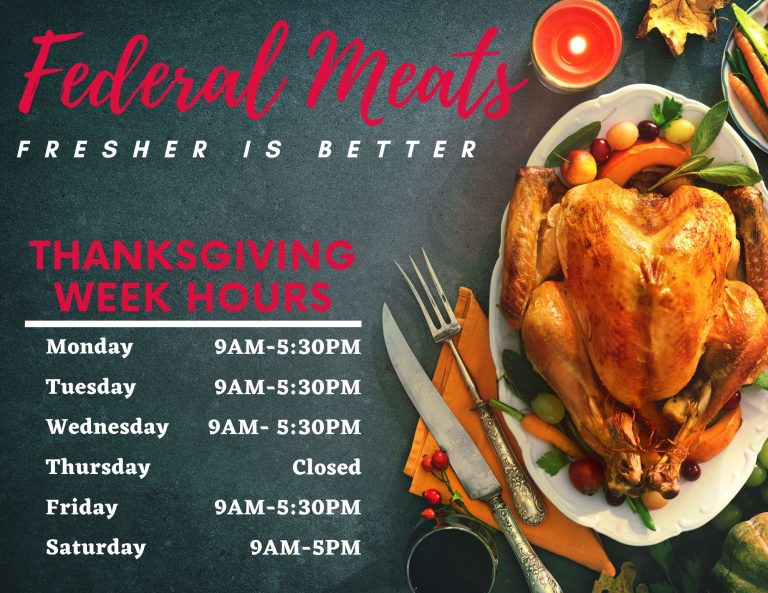 Federal Meats – Fresher is Better